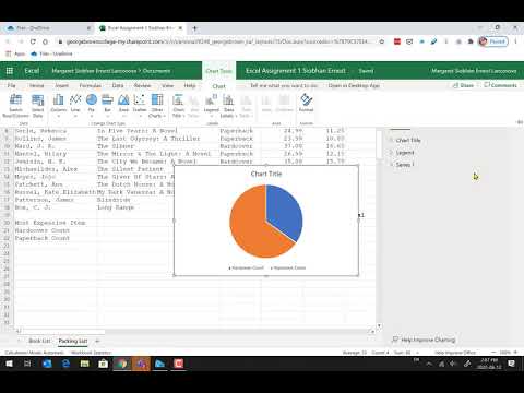 Excel Assignment 2 Youtube