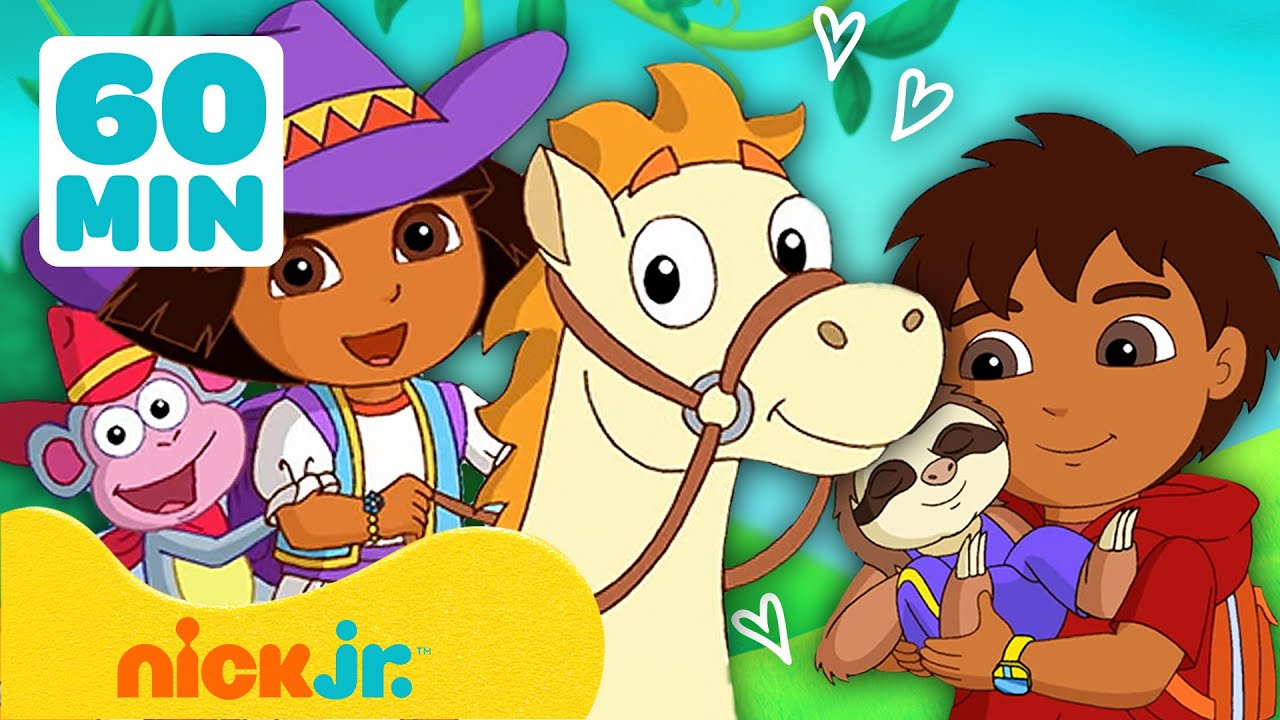 Dora La Exploradora вў60 Minutos De Dora Rescatando Animales рџђї Nick