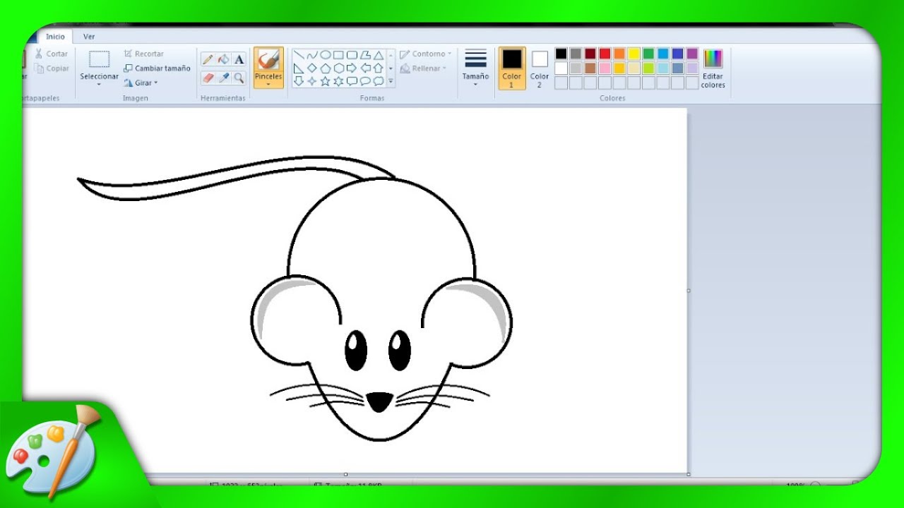 Dibujos Para Colorear En Paint