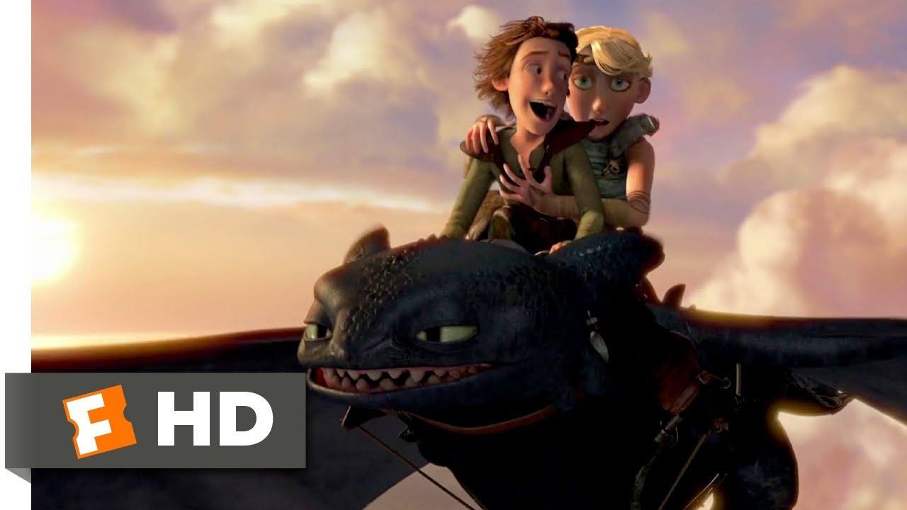 How To Train Your Dragon 2010 Going For A Ride Scene 6 10