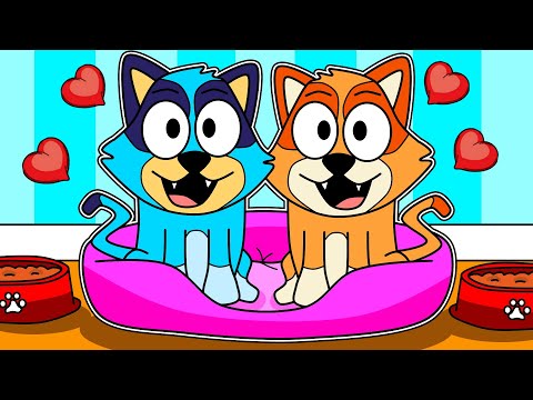 Video Bluey Y Bingo Pero Son Gatitos En Roblox Por Mora