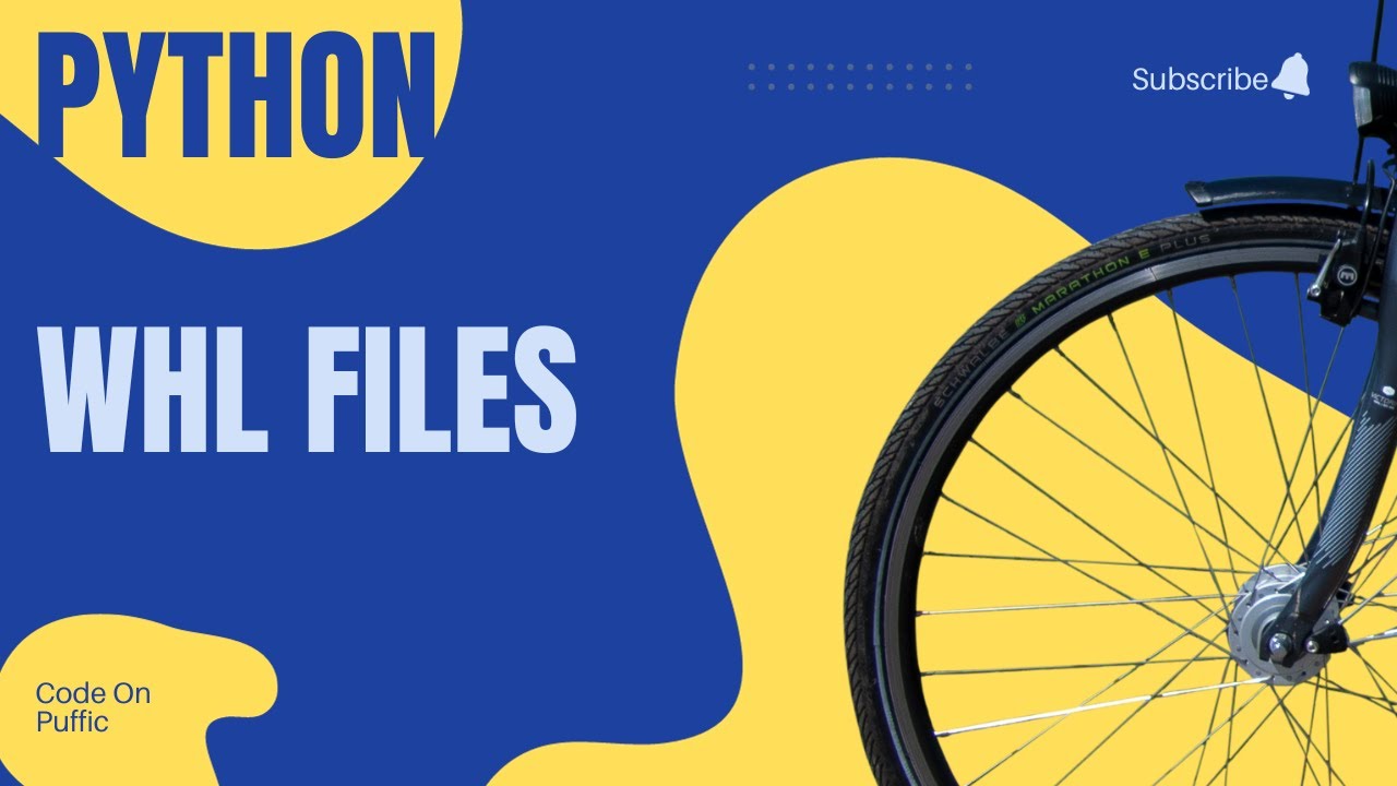 Whl Files In Python Create Your Own Package Youtube