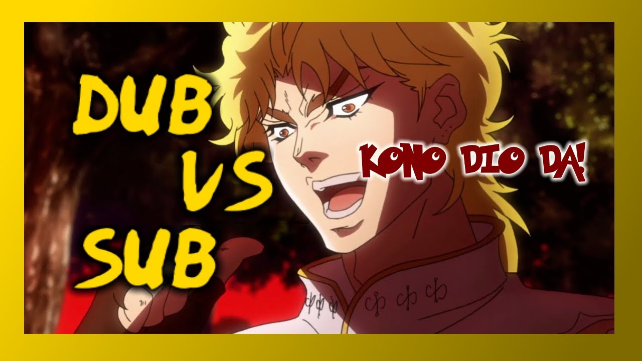 It Was Me Dio Dub Vs Sub Youtube