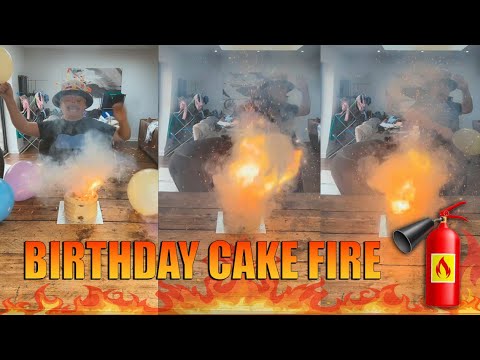 Exploding Birthday Cake Gone Wrong ёяшв Youtube