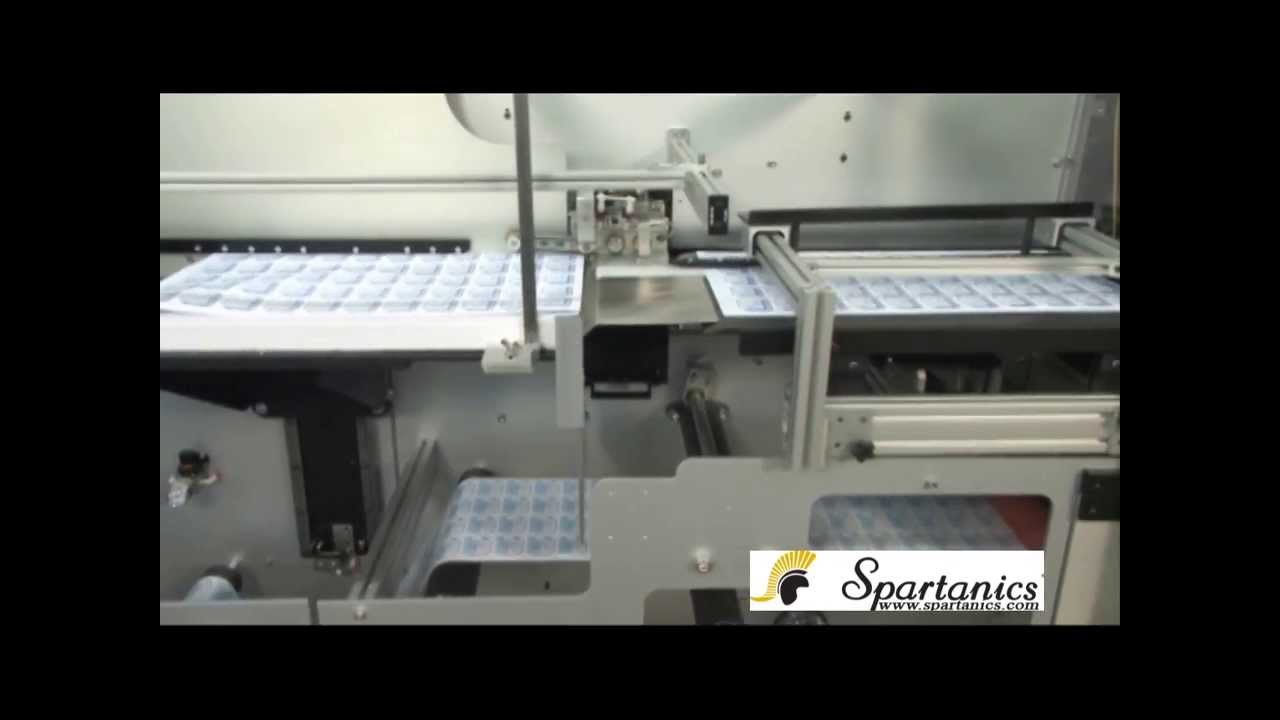 Sheet Fed Laser Cutting Machine Sheet Laser Converting Spartanics S