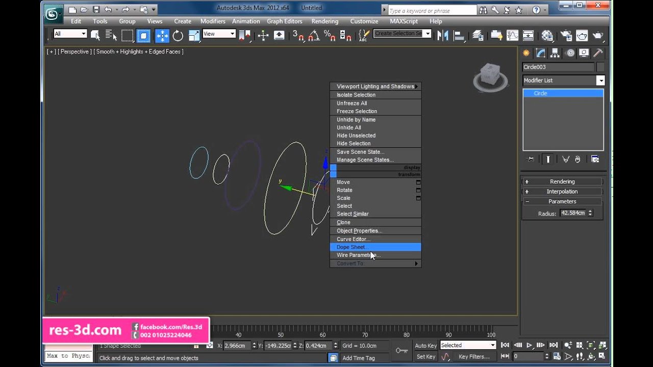 Editable Spline In 3ds Max Youtube