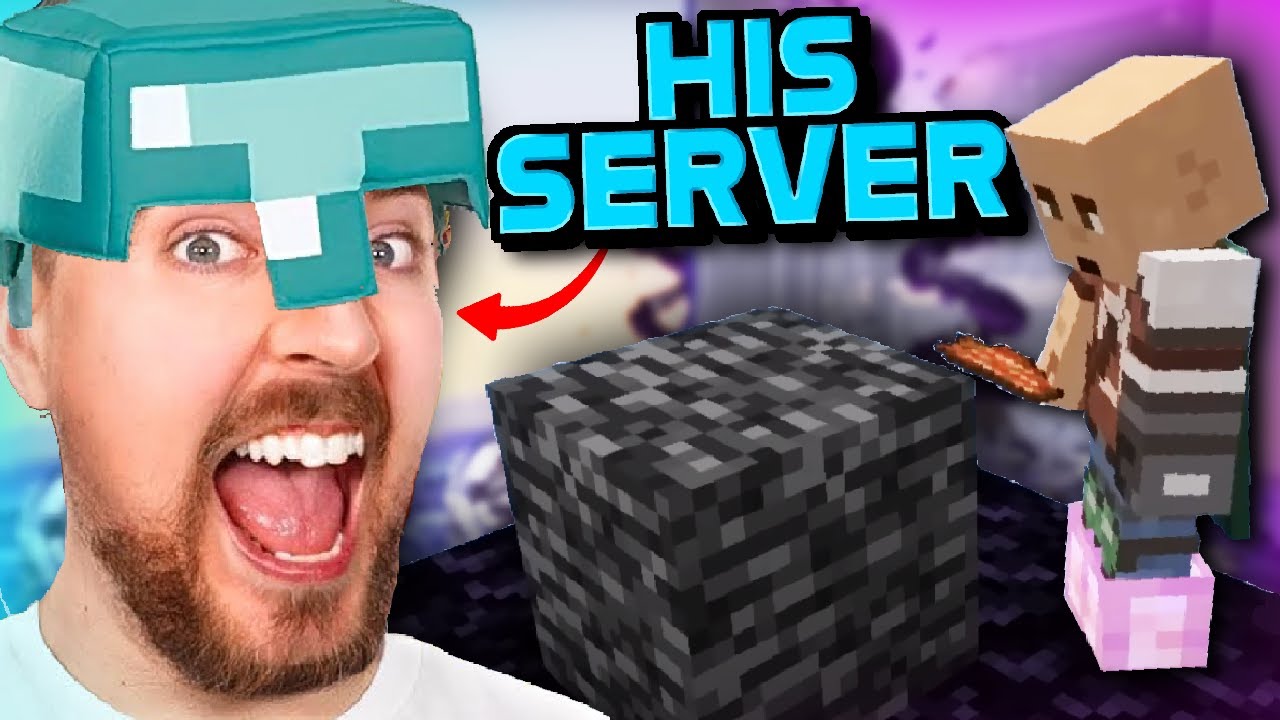 The Effect Of Fitmc Joining Mrbeast S Forgotten Server Simpcraft