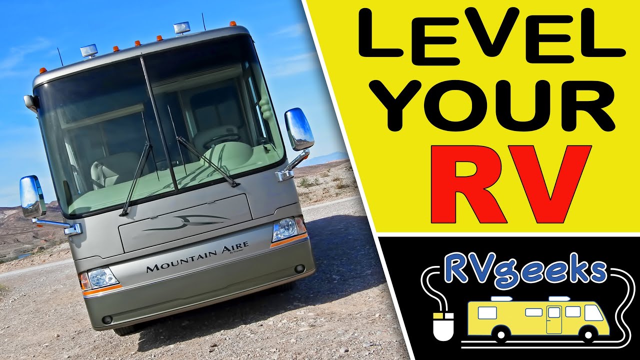 Home Made Motorhome Leveling
