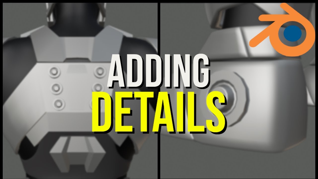 Adding Details To Armor Blender Youtube