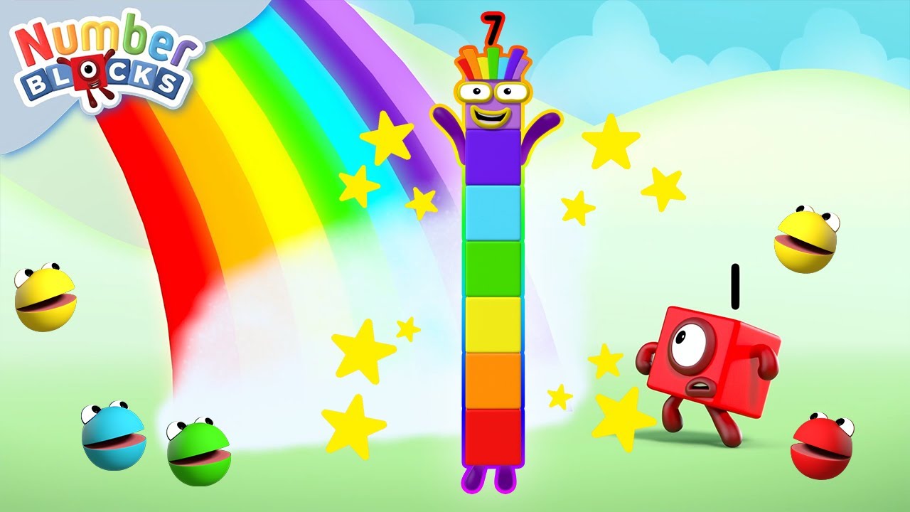 рџњ Rainbow Hide And Seekрџ ќ Spot Numberblock 7 Half Term Fun Learn To
