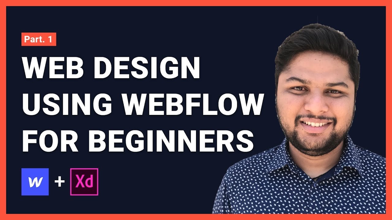 Webflow For Beginners Tutorial 1 Navbar And Hero Section In Webflow