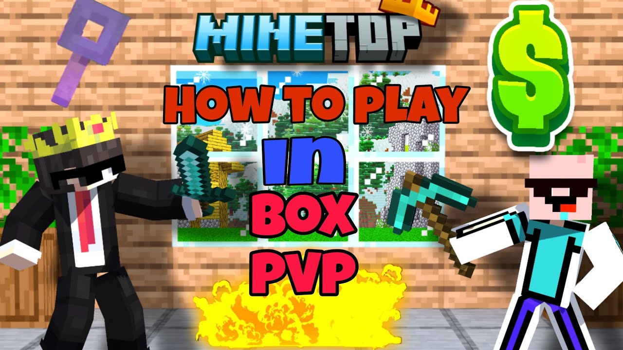 How To Play In Boxpvp Minecraft Server Minetop Youtube