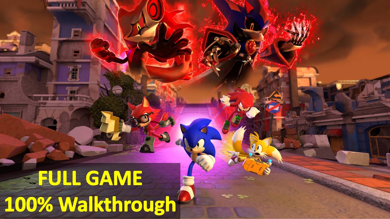 Sonic Forces Overclocked V1 5 Full Game 100 Walkthrough No Damage