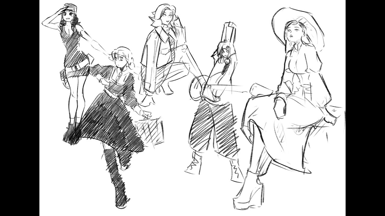 Drawing Practice 3 Quick Sketch Youtube