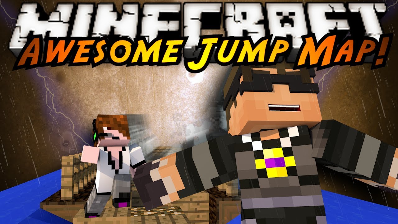Minecraft Awesome Jump Map Part 1 Youtube