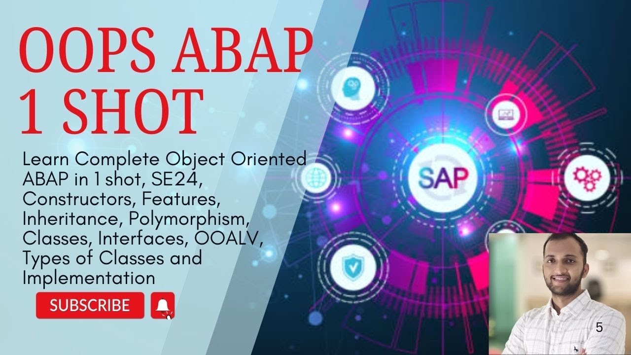 3 Oops Abap 1 Shot Complete Object Oriented Programming In Sap Abap