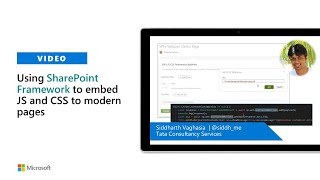 Using Sharepoint Framework To Embed Js And Css To Modern Pages Microsoft 365 Power Platform ...
