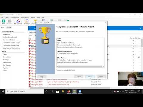 Newlands Gc Master Scoreboard Tutorial Youtube