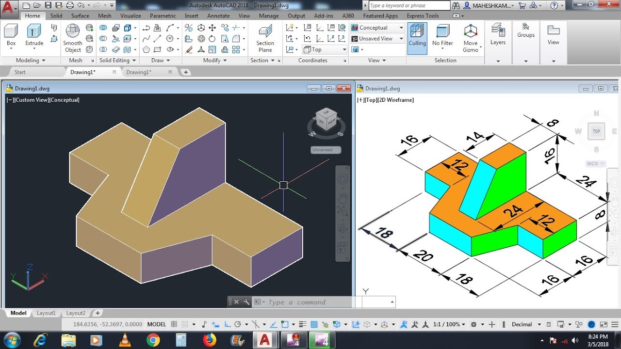 Autocad 3d Designing For Beginners Basic To Advance Tutorials