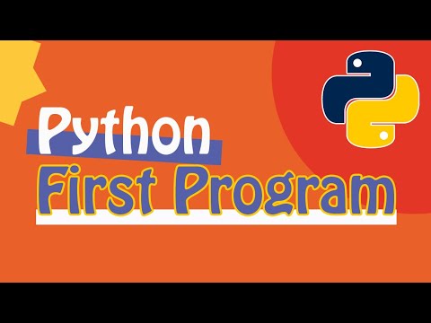 Python First Program Youtube