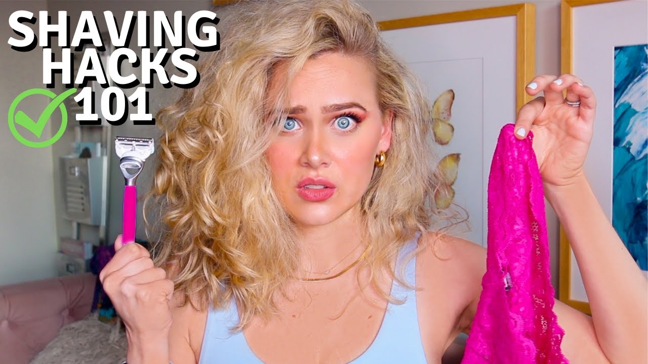 How To Shave Down There ёяше No Ingrown Hairs Bumps Youtube