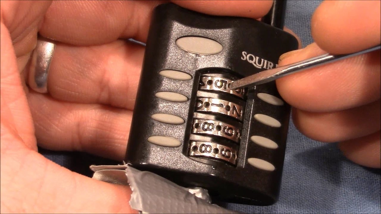 How Do I Set My Combination Lock