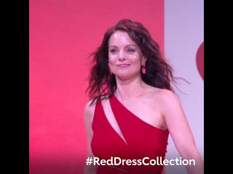 Kimberly Williams Paisley Red Dress Collection Runway Youtube