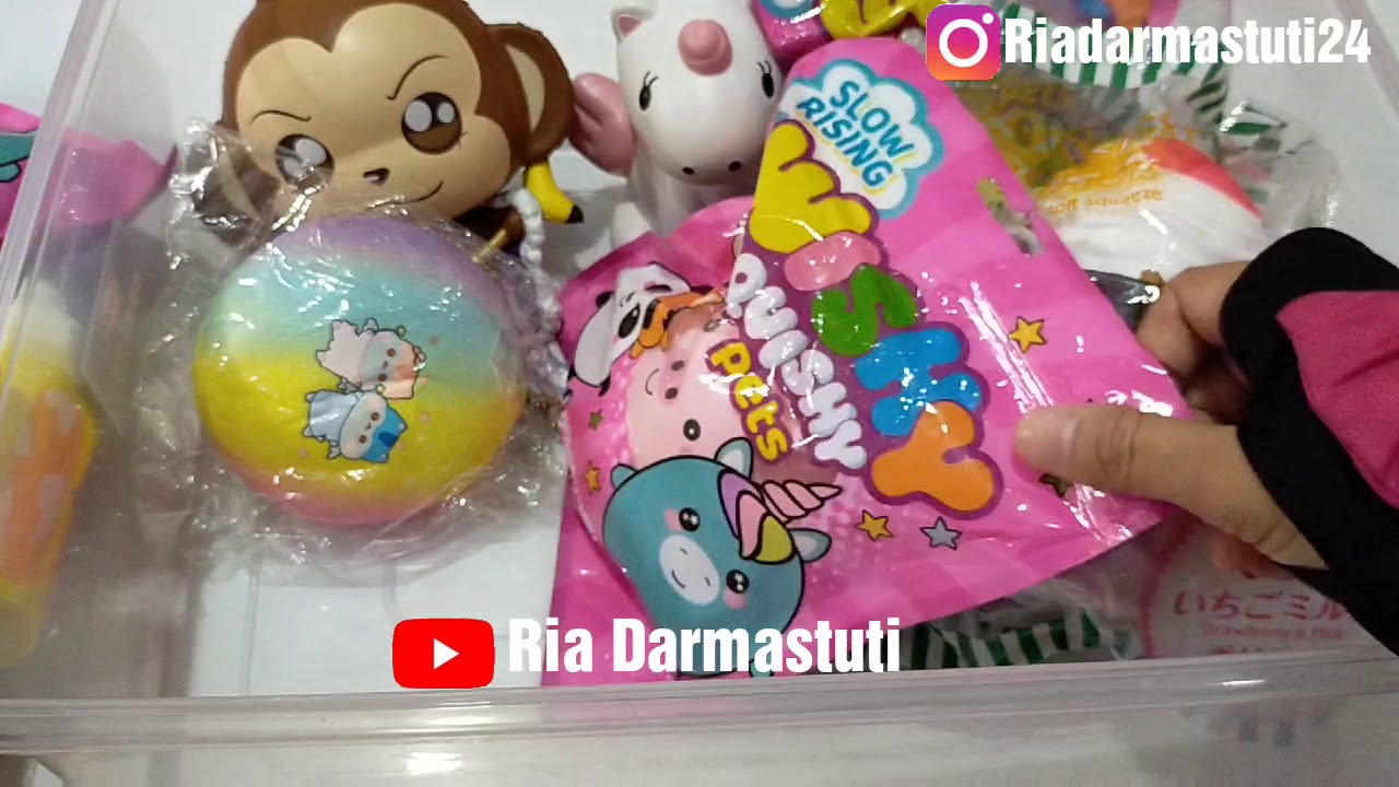 Unboxing Squishy Collection Youtube