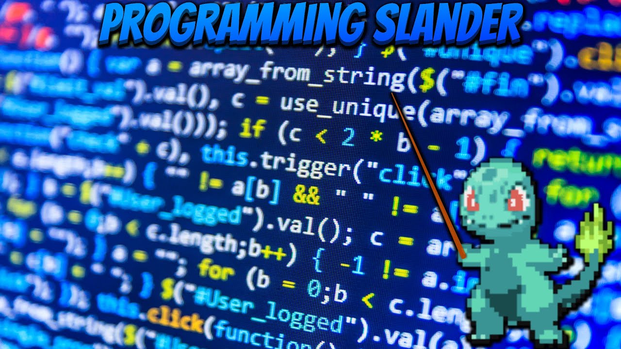 Programming Slander Youtube