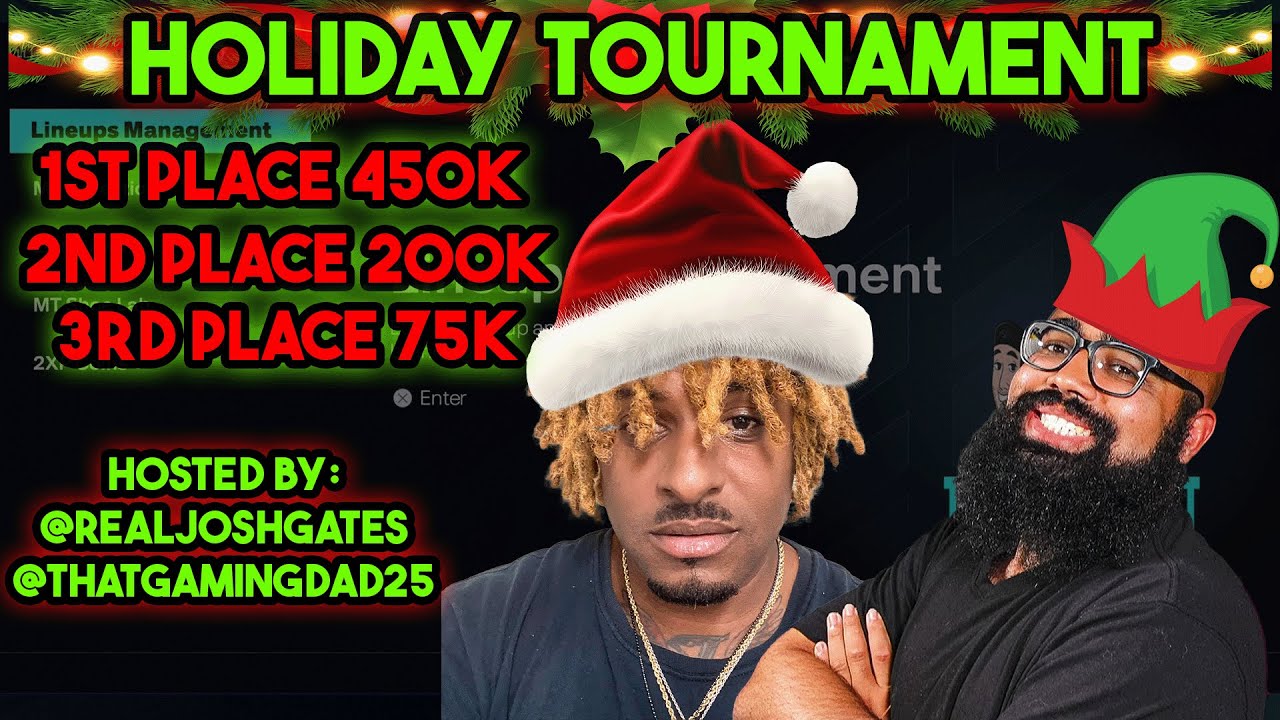 Nba 2k25 Content Creator Holiday Tournament Lets Get It Youtube