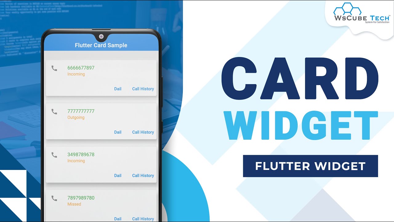 Flutter Card Widget Explained Hindi Youtube