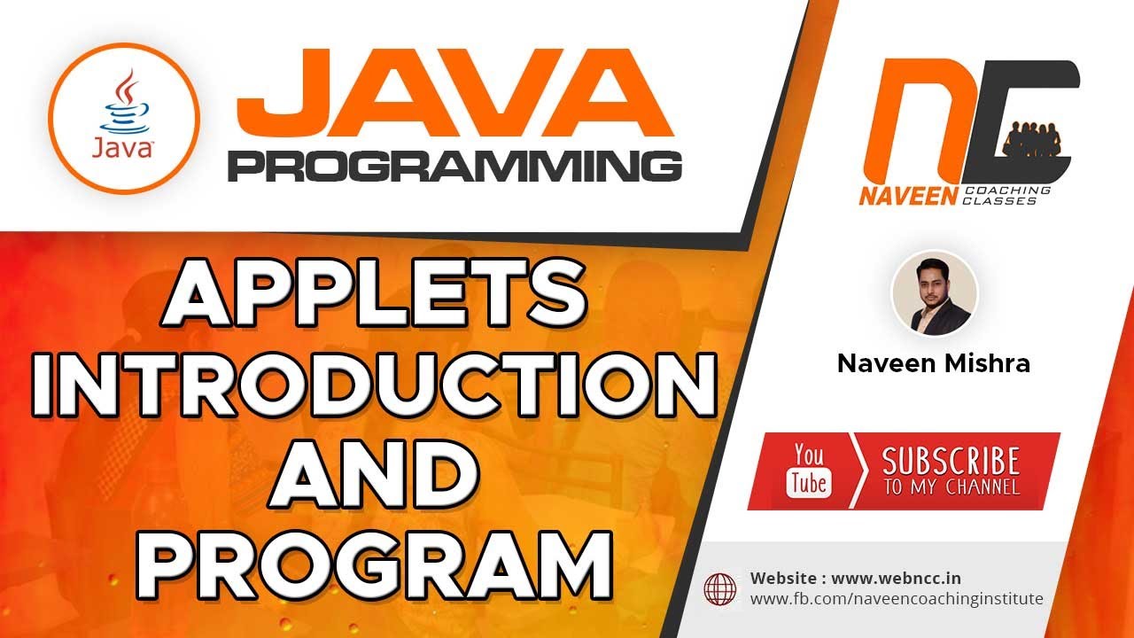 Applets In Java Program Of Applets In Java Java Tutorial For