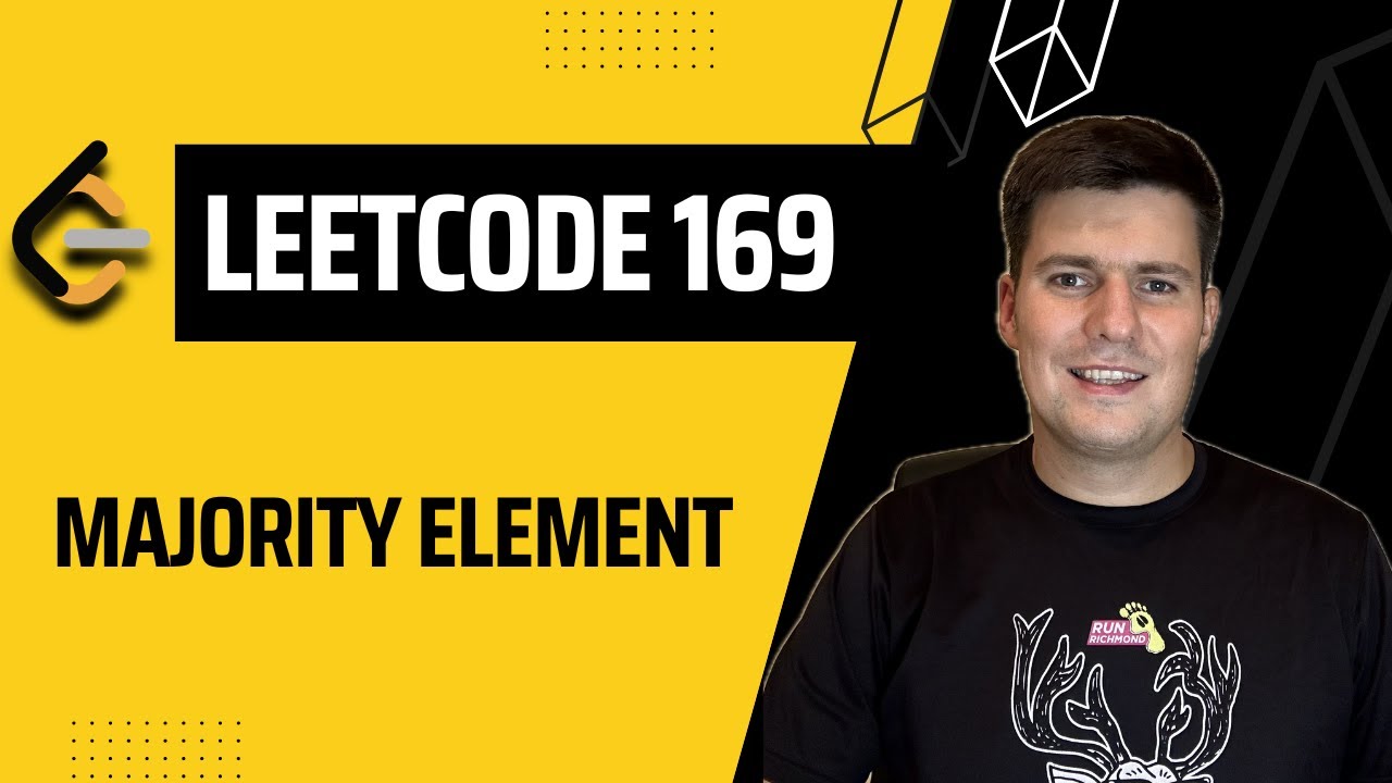 Leetcode 169 Majority Element Python Youtube
