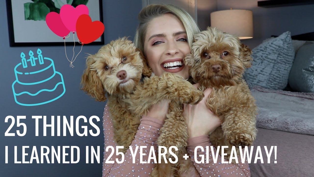 25 Things I Learned In 25 Years Youtube
