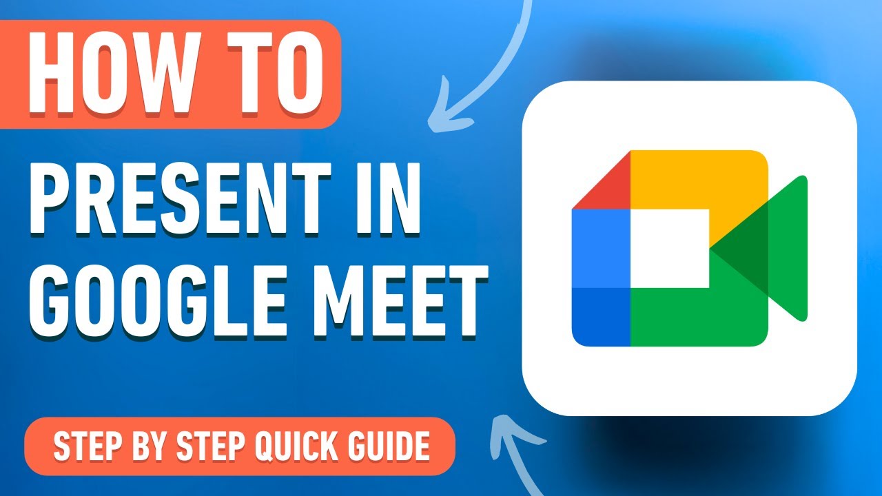 How To Present In Google Meet Easy Tutorial Youtube