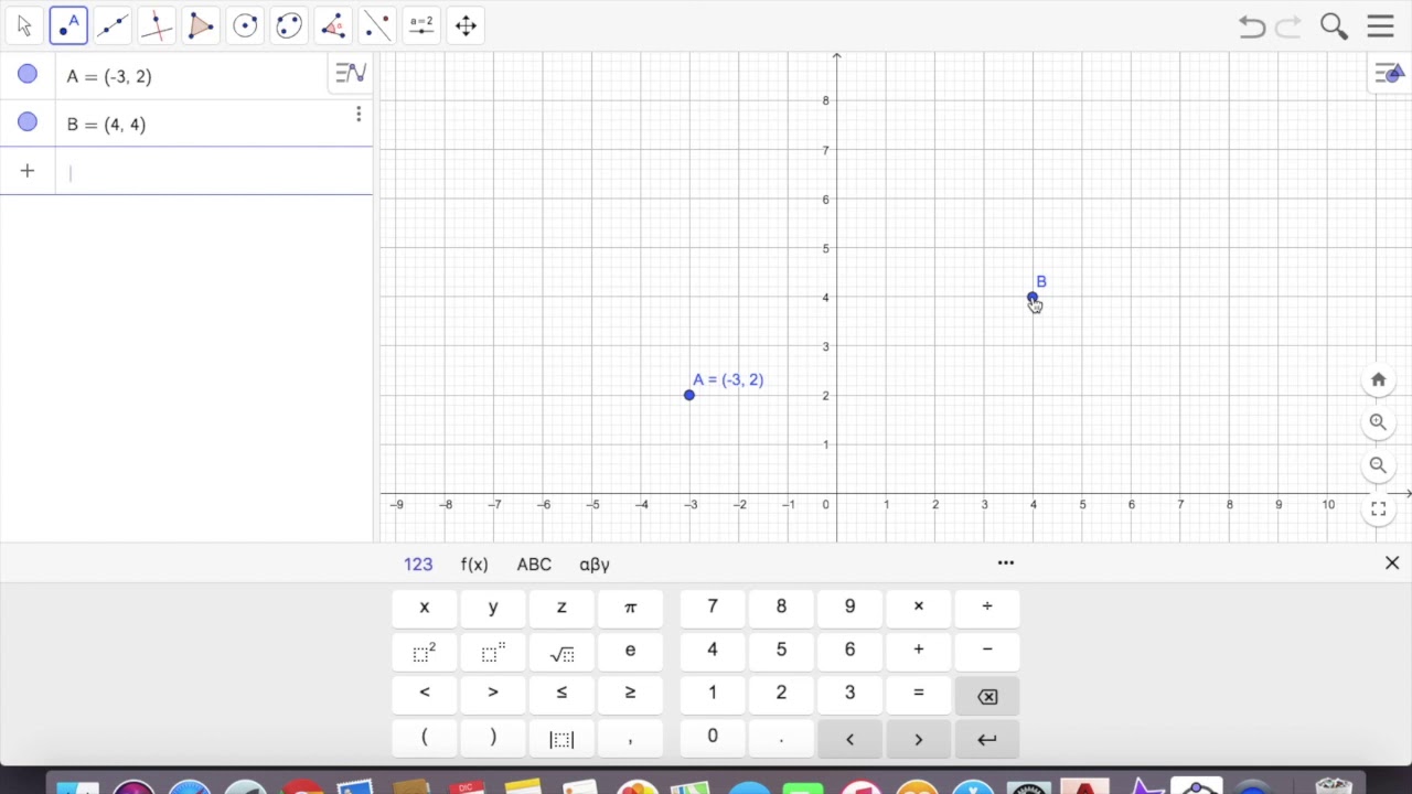Segmento Con Geogebra Youtube