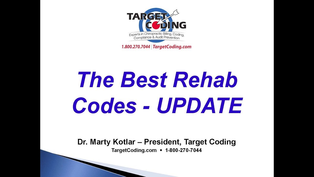 Target Coding The Best Rehab Codes Youtube