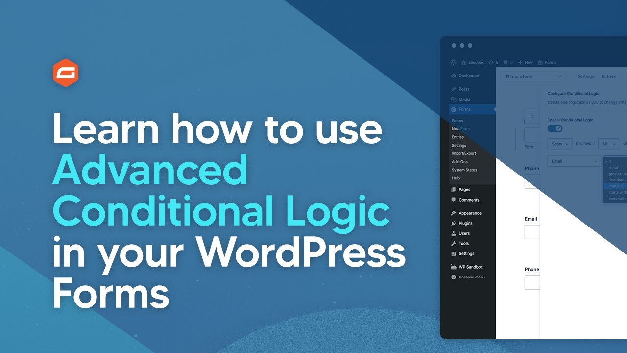 Learn How To Use Advanced Conditional Logic In Your Wordpress Forms