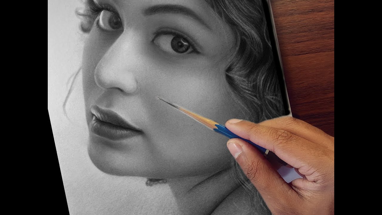 How To Shade A Face Draw A Realistic Face Easiest Pencil Shading