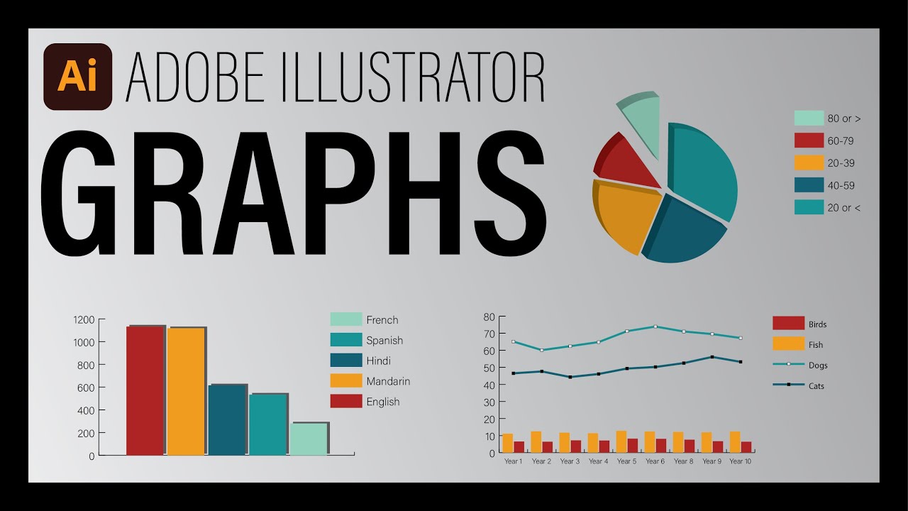 Graphs In Adobe Illustrator Youtube