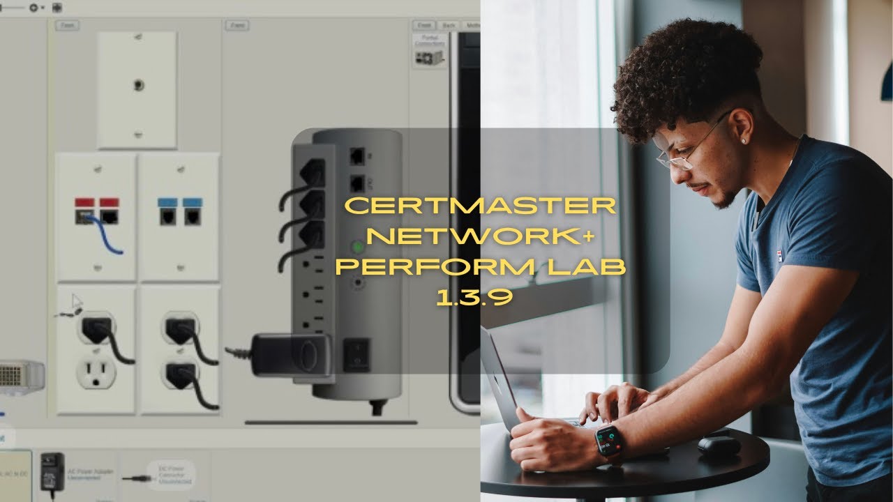 How To Complete Certmaster Network Perform Lab 1 3 9 Step By Step