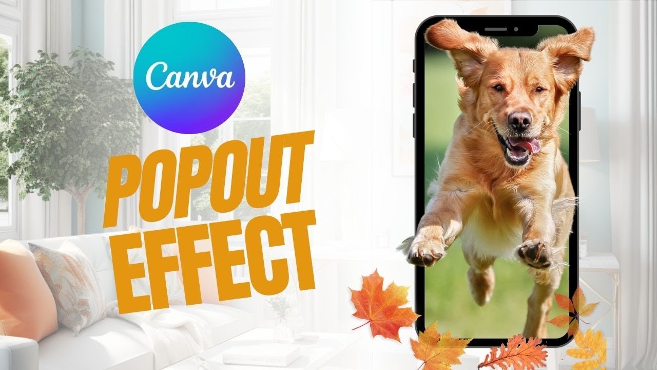 How To Create The Pop Out Effect In Canva Step By Step Tutorial Youtube