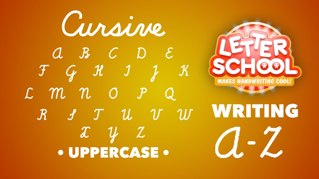Learn Cursive Handwriting With Cursive Writing Letterschool