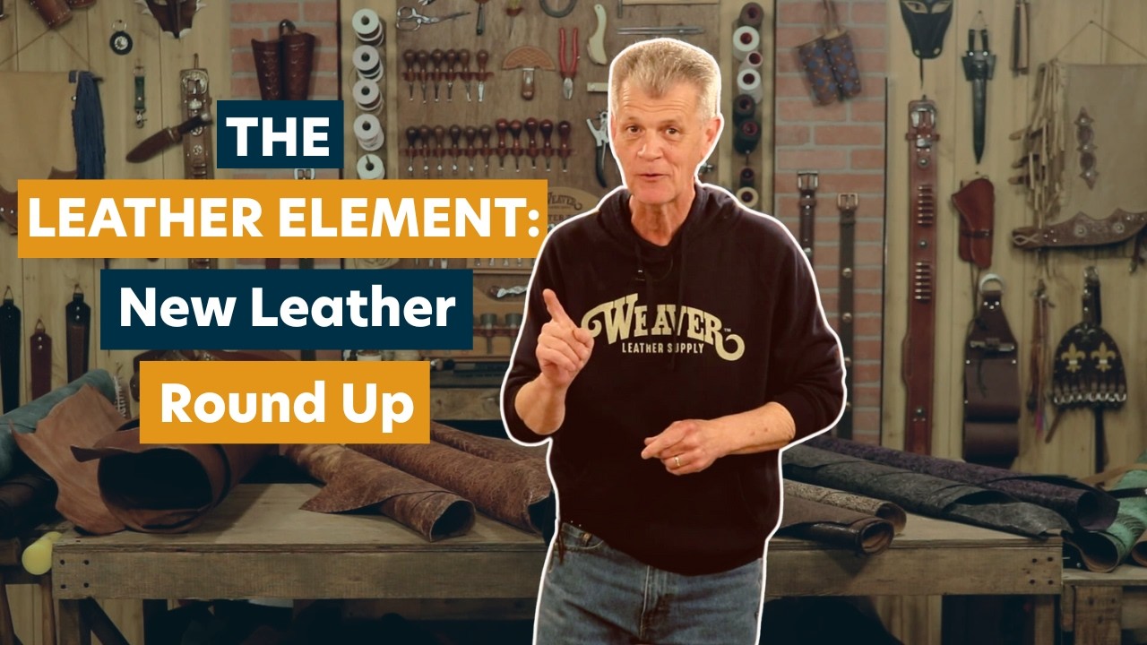 New Embossed Leathers For Leathercraft Projects The Leather Element