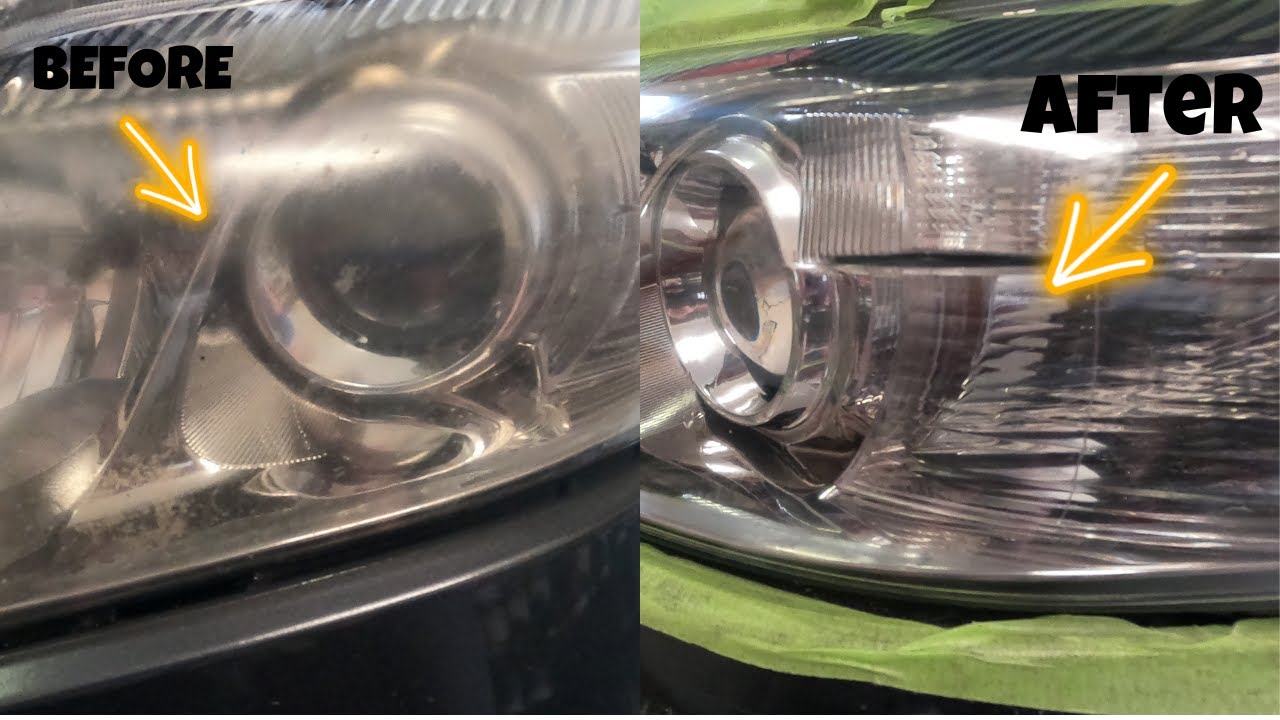 Amazing Headlight Restoration Youtube