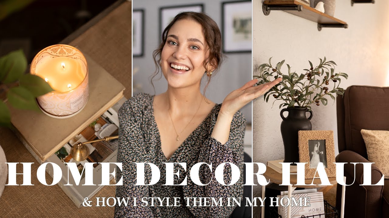 Styling New Home Decor Haul Must Have Designer Finds On A Budget