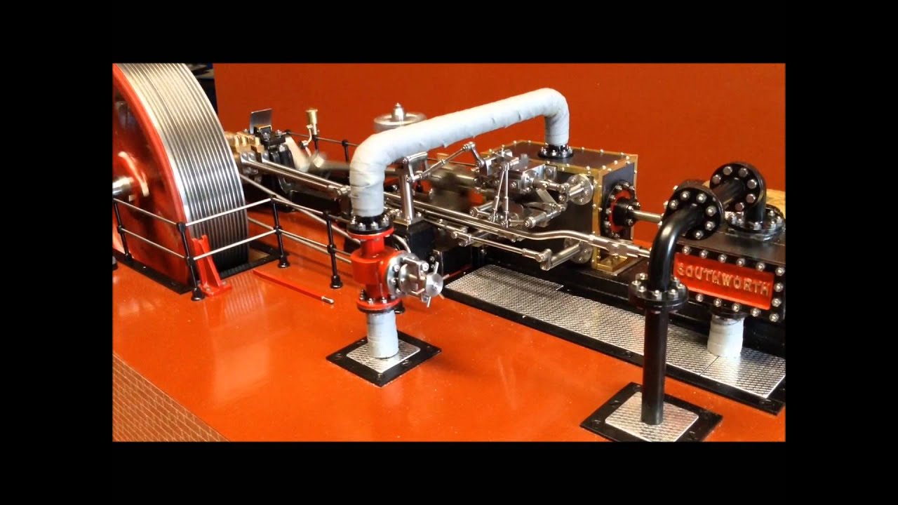 Tandem Compound Corliss Mill Engine Youtube