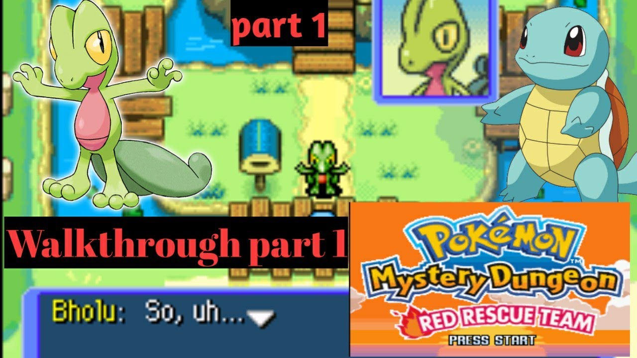 Walkthrough Part 1 Of Pokémon Mystery Dungeon Youtube