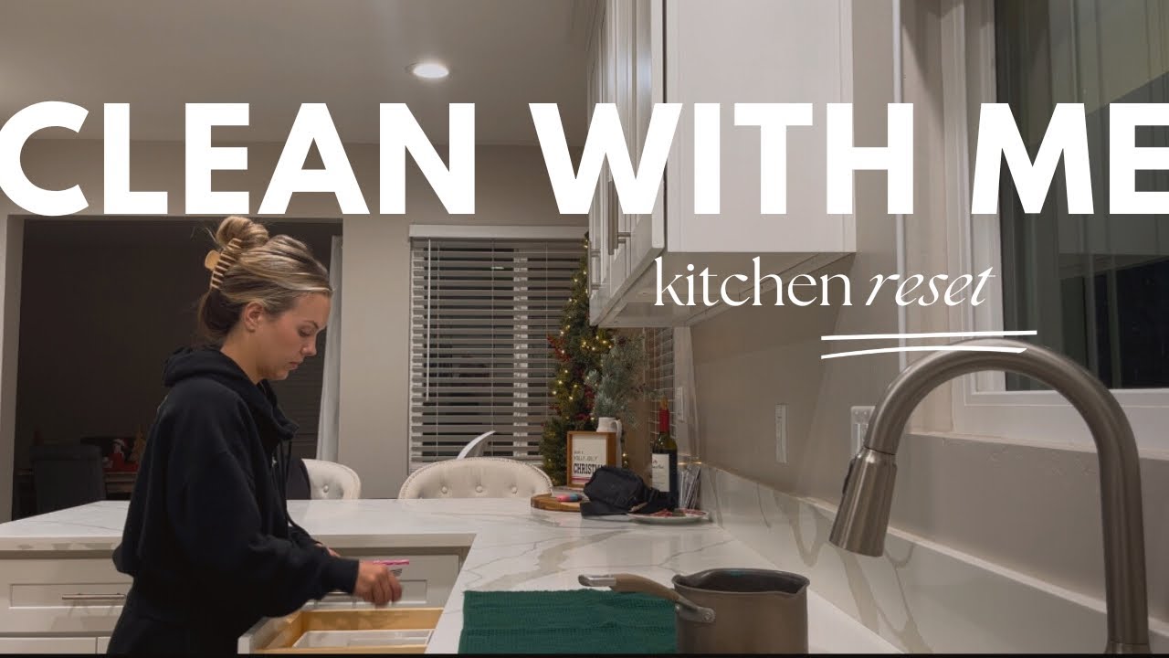Sunday Kitchen Reset Cleaning Motivation Youtube