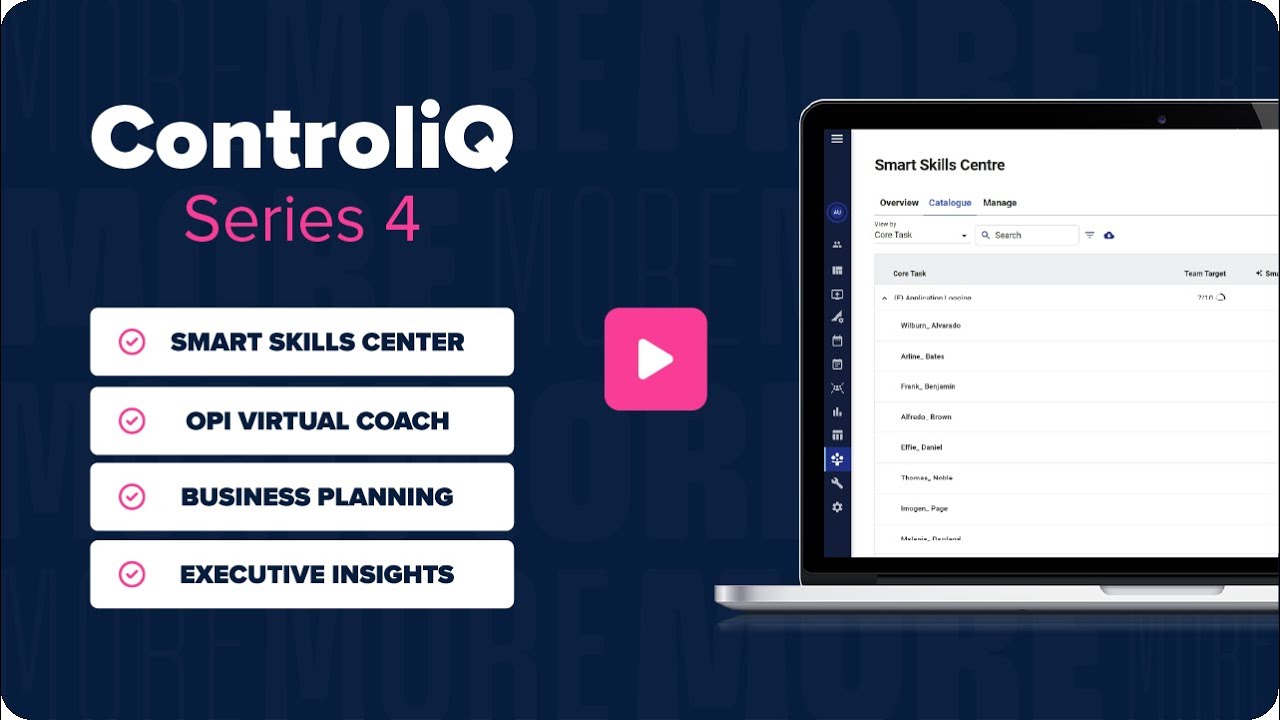 Controliq Series 4 Discover Skills Center Business Planning Opi